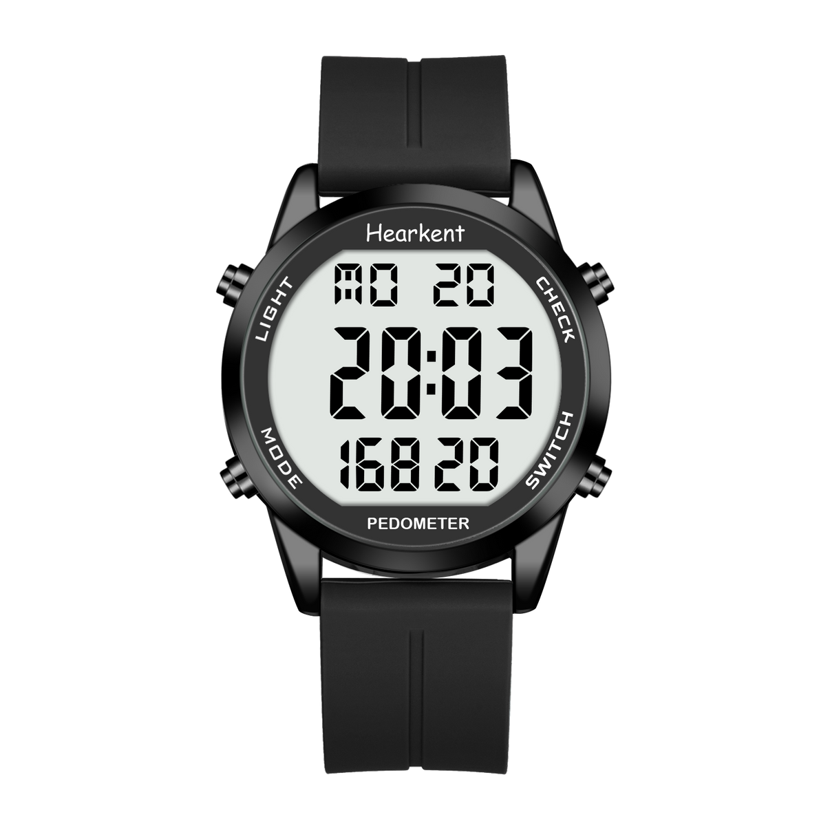 Hearkent Waterproof Pedometer Watch 2306P – Hearkent Watches & Clocks