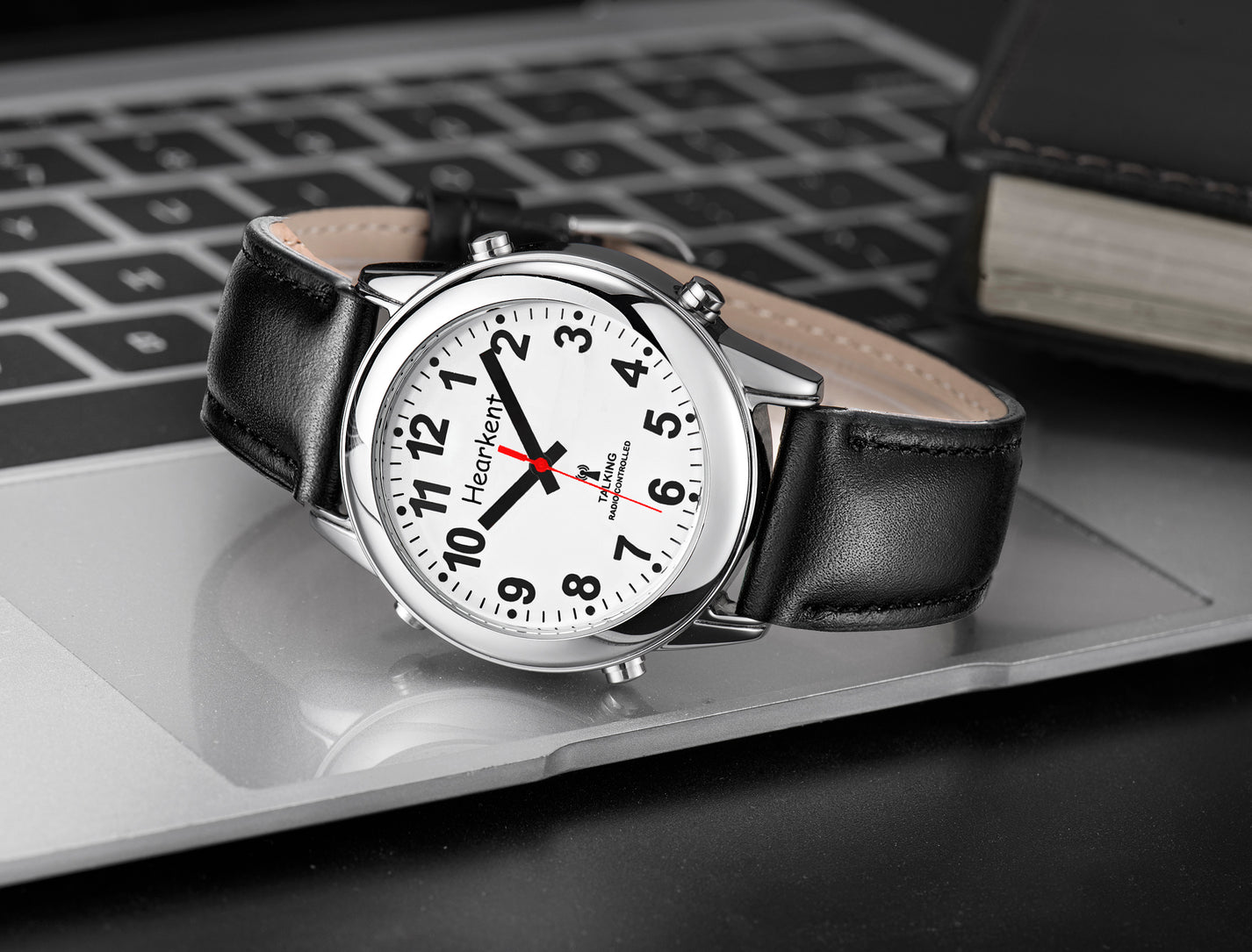 Hearkent Men's Atomic Analog Talking Watch 2108 – Hearkent Watches & Clocks